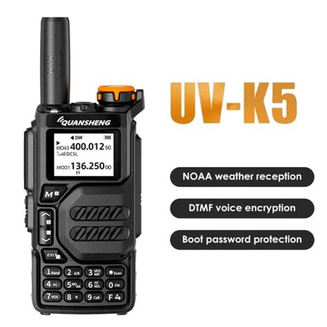 QUANSHENG UV K DUAL Band Radio CH W Portable Two Way Radio Walkie Talkie FM