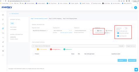 How To Upload Items To An FBA Shipment Via CSV FAQ Inventory Ahead