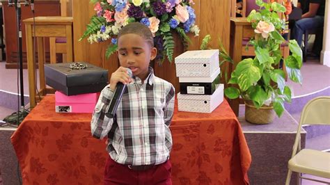 Black History Program Kayden Aka Rocket Youtube