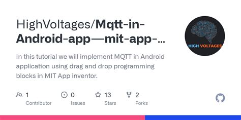 Github Highvoltagesmqtt In Android App Mit App Inventor In This