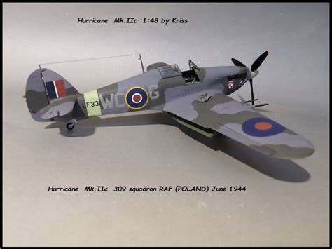 rfi hawker hurricane mk iic 1 48 ready for inspection aircraft