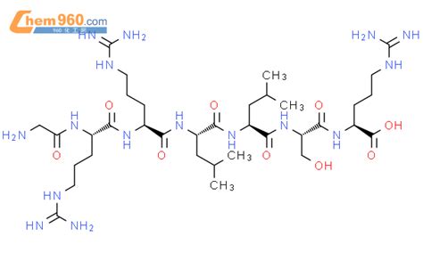 354358 84 2l Arginine Glycyl L Arginyl L Arginyl L Leucyl L Leucyl L