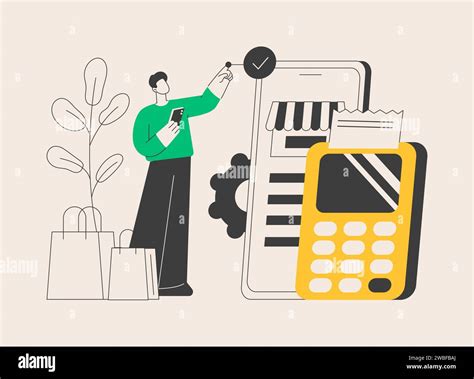 NFC Connection Abstract Concept Vector Illustration Stock Vector Image