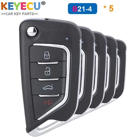 KEYECU 5 Pieces Lot KEYDIY B Series B21 4 Univer Grandado