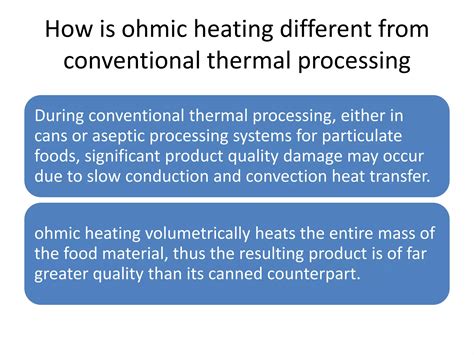 Ohmic Heating Pptx
