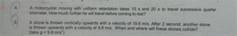 Kinematics 1 2 1 Sarthaks Econnect Largest Online Education Community