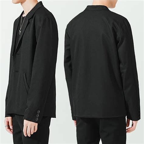 西裝外套男 薄款 男生西裝外套 休閒 寬鬆 外套 外套男 單排扣流行西裝 韓版西裝 秋天外套 露天市集 全台最大的網路購物市集