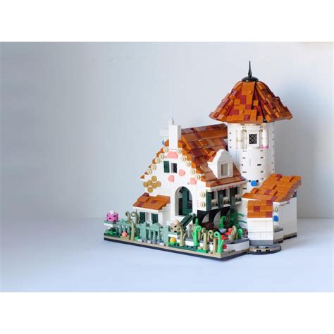 Lego Moc Gingerbread House Modular By Operateur Rebrickable Build
