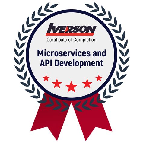microservices and api development credly