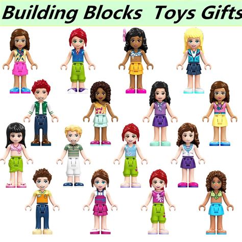 Lego Friends Olivia Mia Stephanie Andrea Emma James โมเดลตุ๊กตาเจ้าหญิง