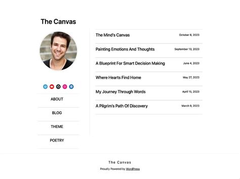 The Canvas Wordpress Theme VineThemes