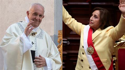 Congreso Decide Hoy Viaje De Dina Boluarte Para Ver Al Papa Francisco Atv