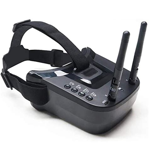 Vr009 Fpv Goggles Video Headset 5 8g 40ch Hd 3 Display 5 8ghz Mini Vr