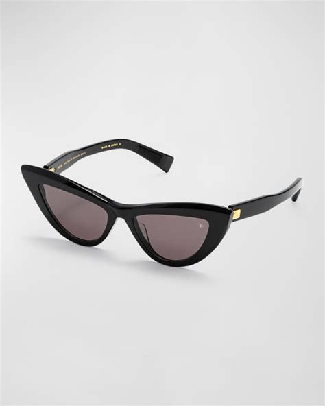 Saint Laurent Ysl Plastic Cat Eye Sunglasses Neiman Marcus