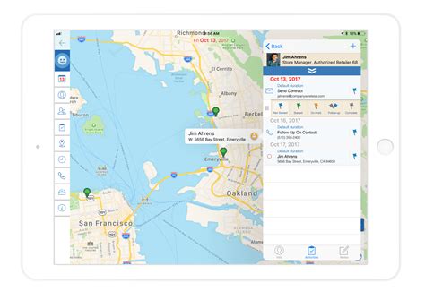 Ipad Activity Mapview Formerly Sales Navigator Route Planner And
