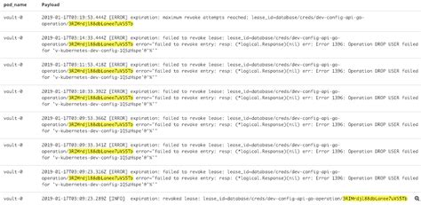 Mysql Secret Engine Run Revoke Sql Statement More Than 1 And Make