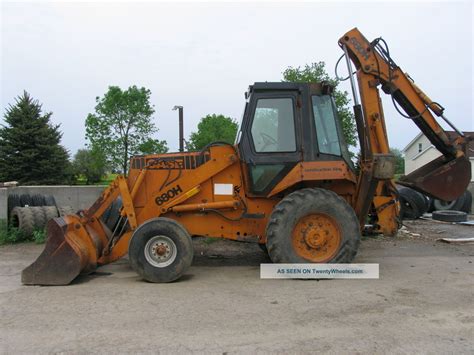 Case 680h Backhoe Loader