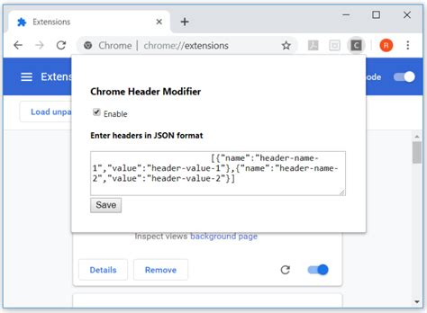 Custom Chrome Browser Extension Code Add Modify Request Headers Good Example For Beginners