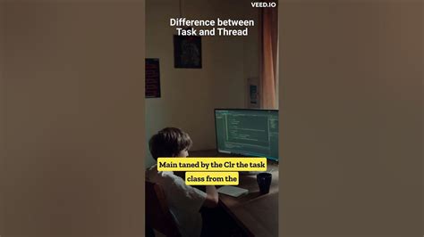 Difference Between Task And Thread Net Interview Frequently Ask Question Shorts Youtube