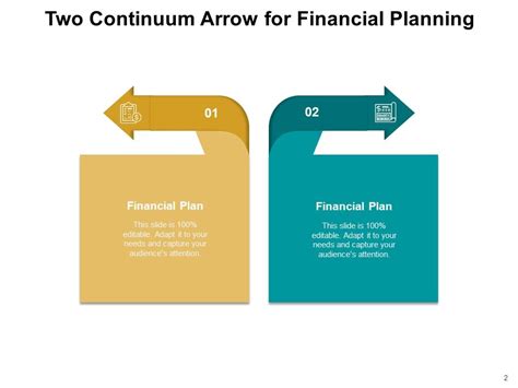 Continuum Arrow Ppt Template Business Success Ppt Powerpoint