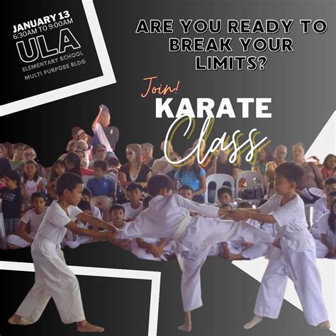 Barangay Ula Karate Classes 🥋 Sugdan Karong Sabado