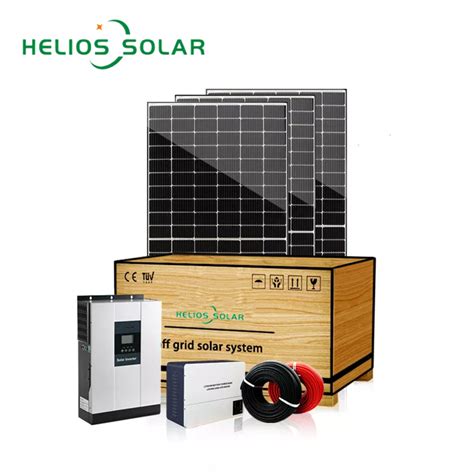 Custom 3KW 4KW Off Grid Solar Power System Generator Easy Installation