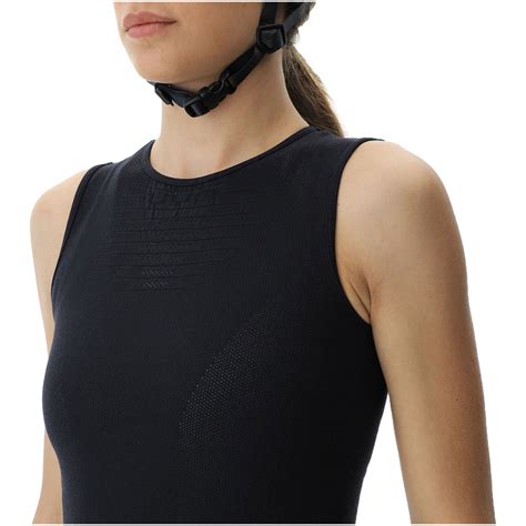UYN Maillot De Corps Sans Manches Femme Cyclist Noir