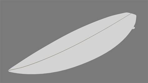 Surfboard 3d Model Turbosquid 1995899
