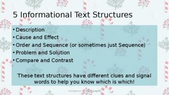 Informational Text Structures Mini Lesson By Not Your Baby S ESOL