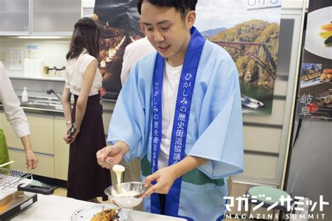 半分青いの仙吉さんの五平餅が食べれる作ってみよう 食べてみよう ぎふ名物五平餅 マガジンサミット