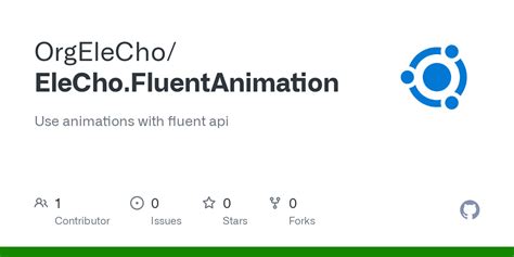 GitHub OrgEleCho EleCho FluentAnimation Use Animations With Fluent Api