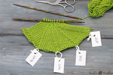 The Best Left Leaning Decreases In Knitting [ 7 Techniques Slow Mo Video]