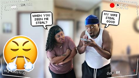 Telling My Friend My Wife Know How To Steal Without Getting Caught