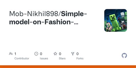 Github Mob Nikhil Simple Model On Fashion Mnist Dataset