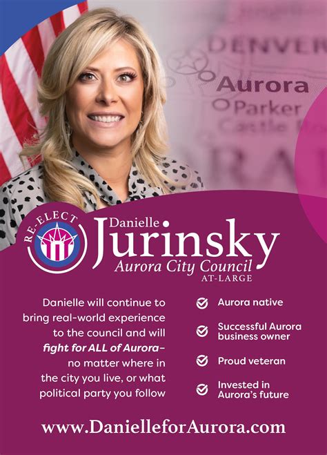 Danielle For Aurora Support Progress In Aurora