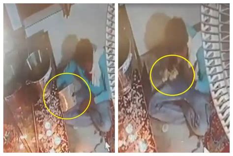 Thief Recites Hanuman Chalisa Donates Rs 10 Steals Rs 5000 From