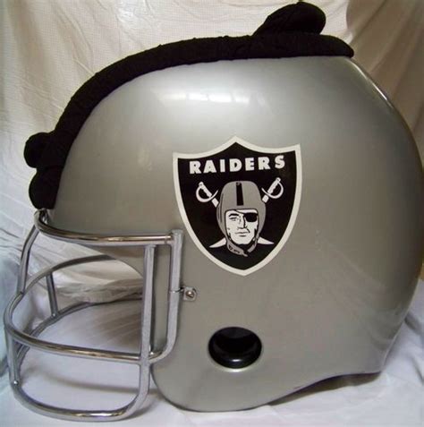Vintage Raiders Football Helmet Raiders Helmet Chair Oakland Raiders