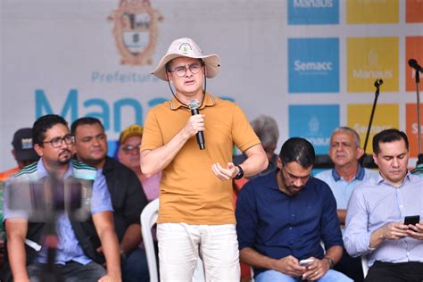 Prefeito David Almeida Comemora Aniversário De Manaus Com Avanços Na