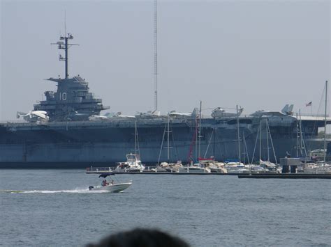 World War II Aircraft Carrier USS Yorktown Now Permanently Docked In