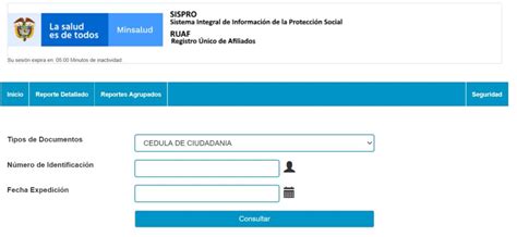 Ruaf Sispro Consulta Por Cédula 2025 ️ Eps Pensión Y Cesantías