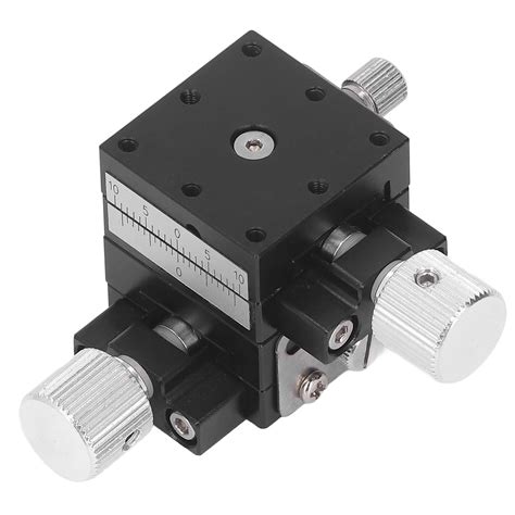 High Accuracy Xy Axes Sliding Stage With Dovetail Guide Fine Tune