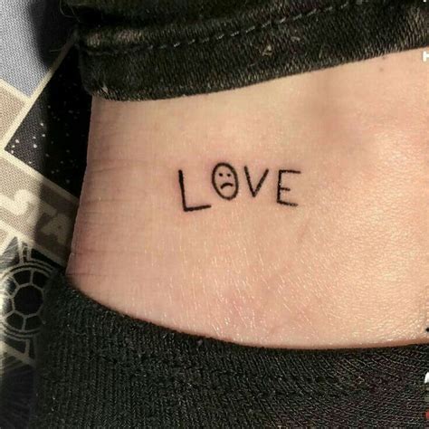 Tattoo Homenagem Lil Peep Tattoos Dainty Tattoos Small Tattoos