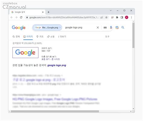 구글 이미지 검색 구글 렌즈에서 구글 이미지 검색으로 복원하는 방법 Soeasyguide