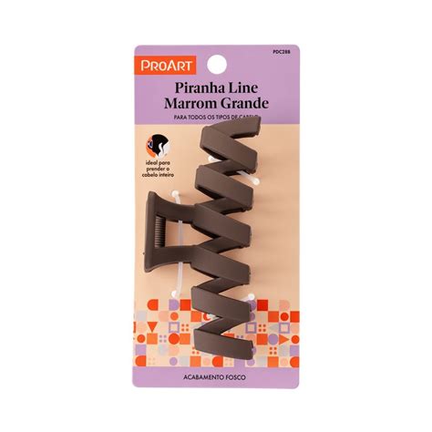 Piranha Line Marrom Grande Proart Kiss New York