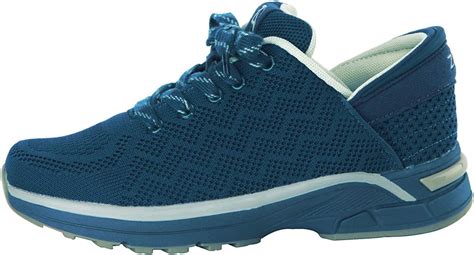 Zeba Womens Sapphire Blue Size 9 Hands Slip On Walking Shoes For Sale
