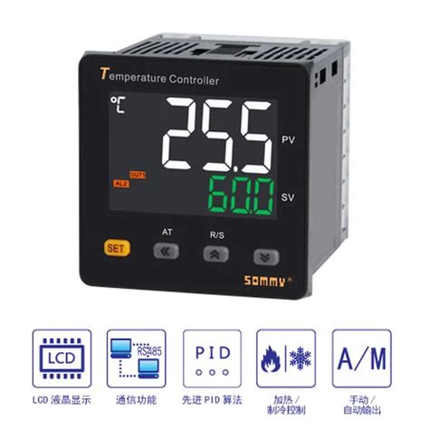 tz4 r28x temperature controller rs485 modbus analog input ma v input