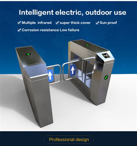 New Arrival Access Control Rfid Optical Turnstile Swing Gate Turnstile