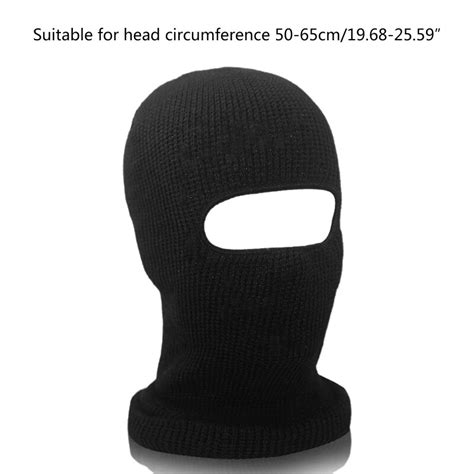 Unisex Winter Knitted One Hole Ski Mask Balaclava Grandado