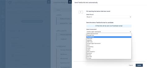 how to automate candidate assessment with testgorilla freshteam support