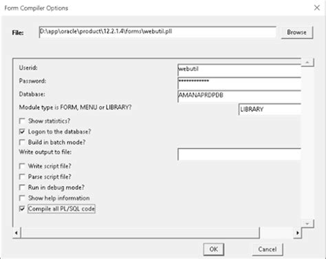 Soumya S Database Blog How To Configure Webutil In Forms